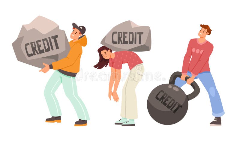 Burden of Credit a Compelling Struggle Visualized for Better ...