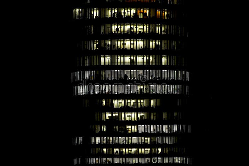 Bureau Tower Block Night Stock Photos - Free & Royalty-Free Stock ...