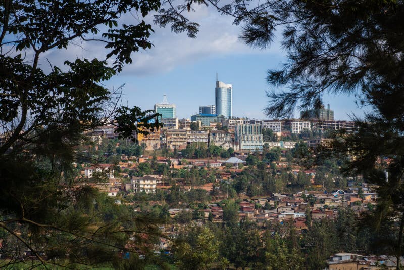 Bureaux Dans La Ville De Kigali, Rwanda Image stock - Image du bureau ...