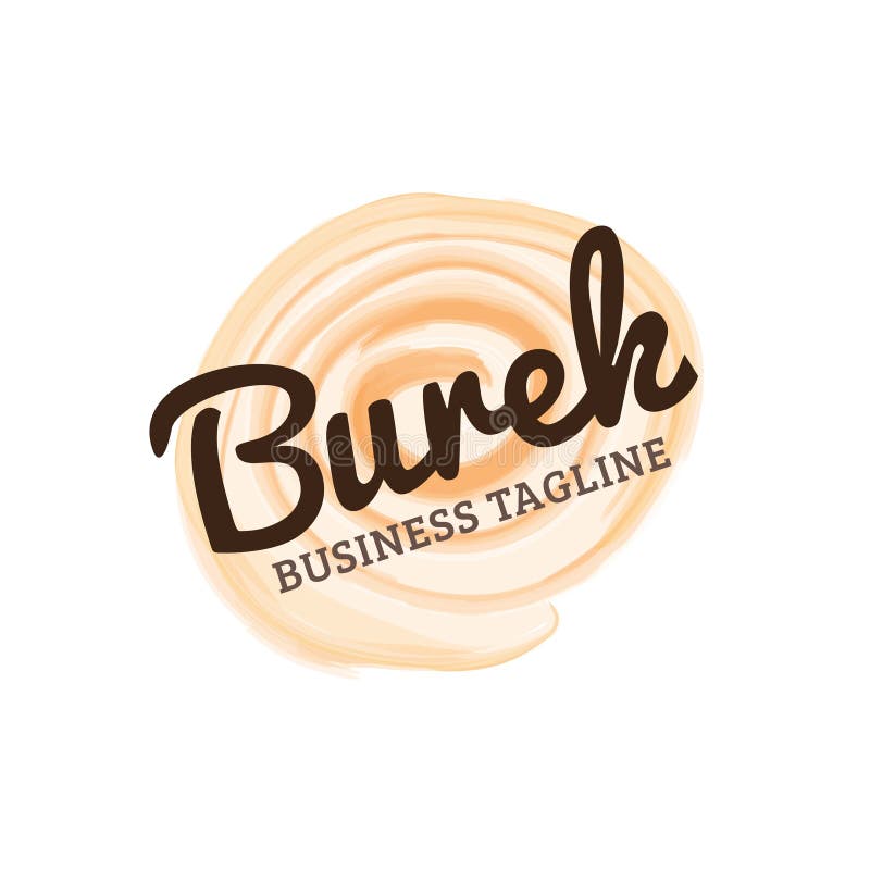 Burek Food Company Logo stock vector. Illustration of burek - 311231911
