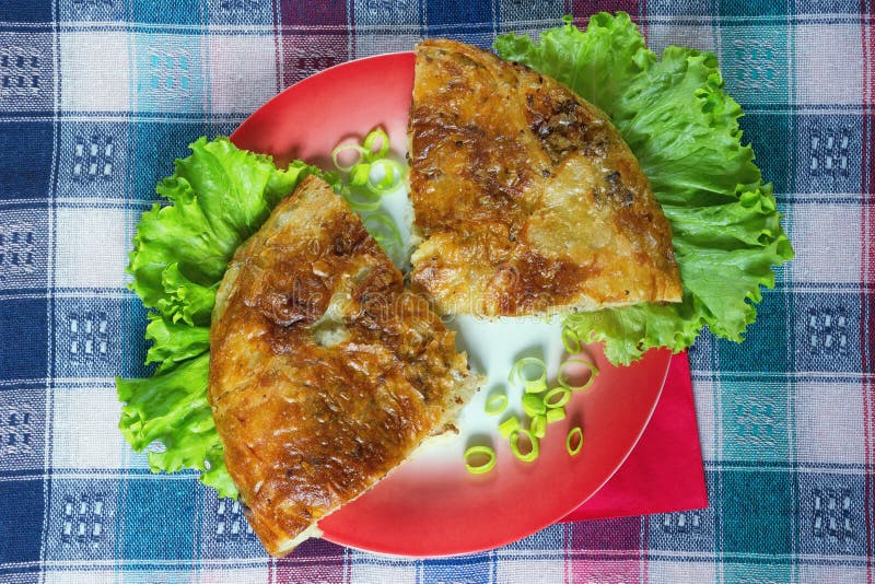 Burek with Meat - National Dish, Popular in Balkans Stock Photo - Image ...