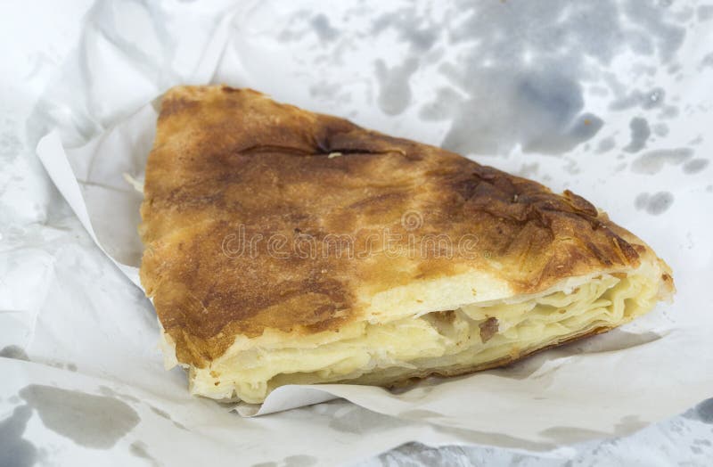 Burek with meat stock photo. Image of meat, pastry, dough - 35247530