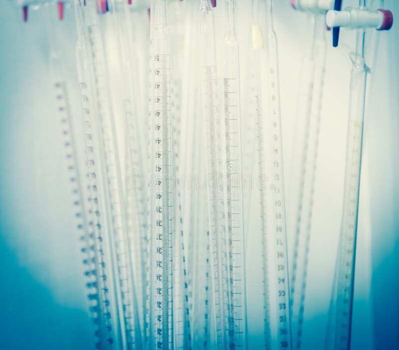 Buret stock image. Image of experiment, analyzing, human - 76617551