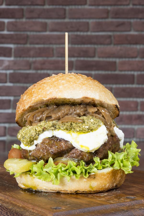 Burger stock photo. Image of tomato, cheeseburger, slider - 61288152