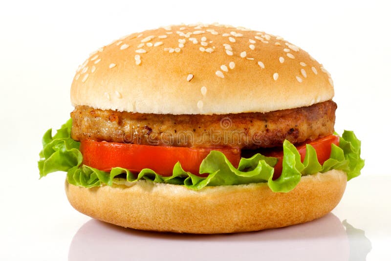 Burger stock photo. Image of burger, meal, cheese, fastfood - 43306800
