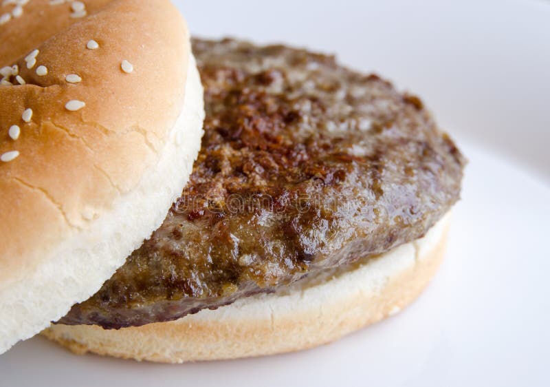Burger stock image. Image of lunch, snack, sesame, patty - 31430479