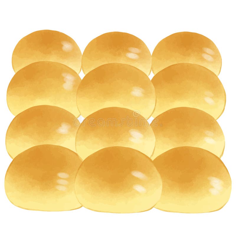 Burger Bun, Bread Design Elements, Vector Illustration Stock Vector ...