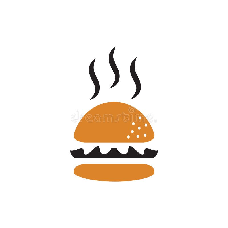 Burger Company Logo Design Template Stock Vector - Illustration of food ...