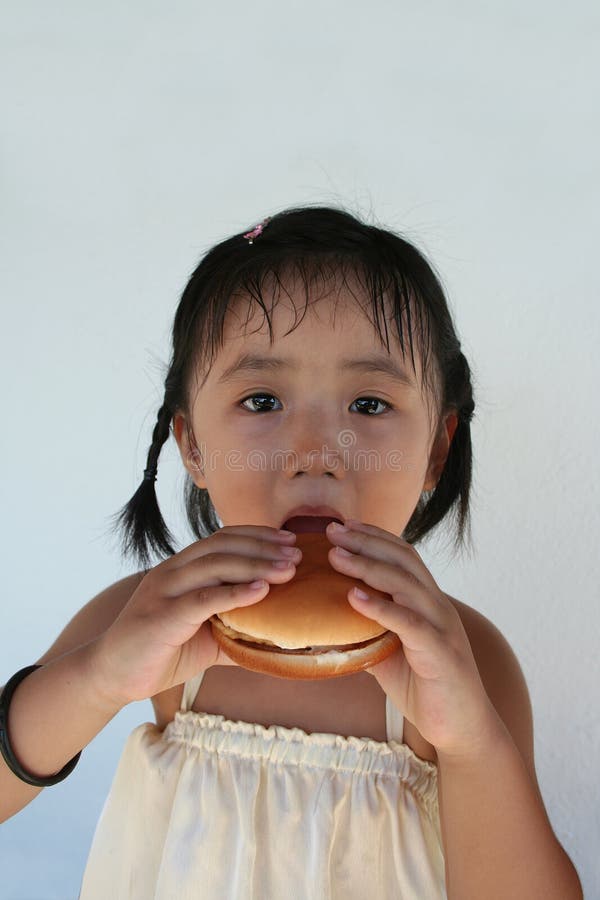 Burger Girl Picture. Image: 5640063