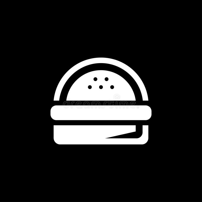Burger Icon Vector of Fast Food Set for UI and UX, Website or Mobile ...