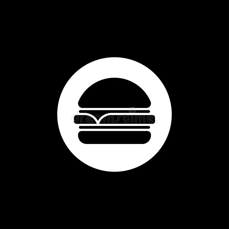 Burger Icon Vector of Fast Food Set for UI and UX, Website or Mobile ...