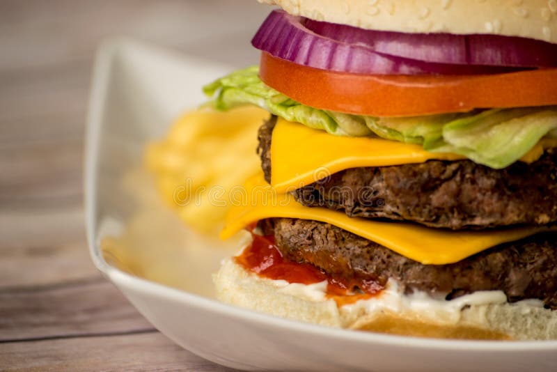 Burger stock image. Image of nicelooking, pastry, beverage - 86725321