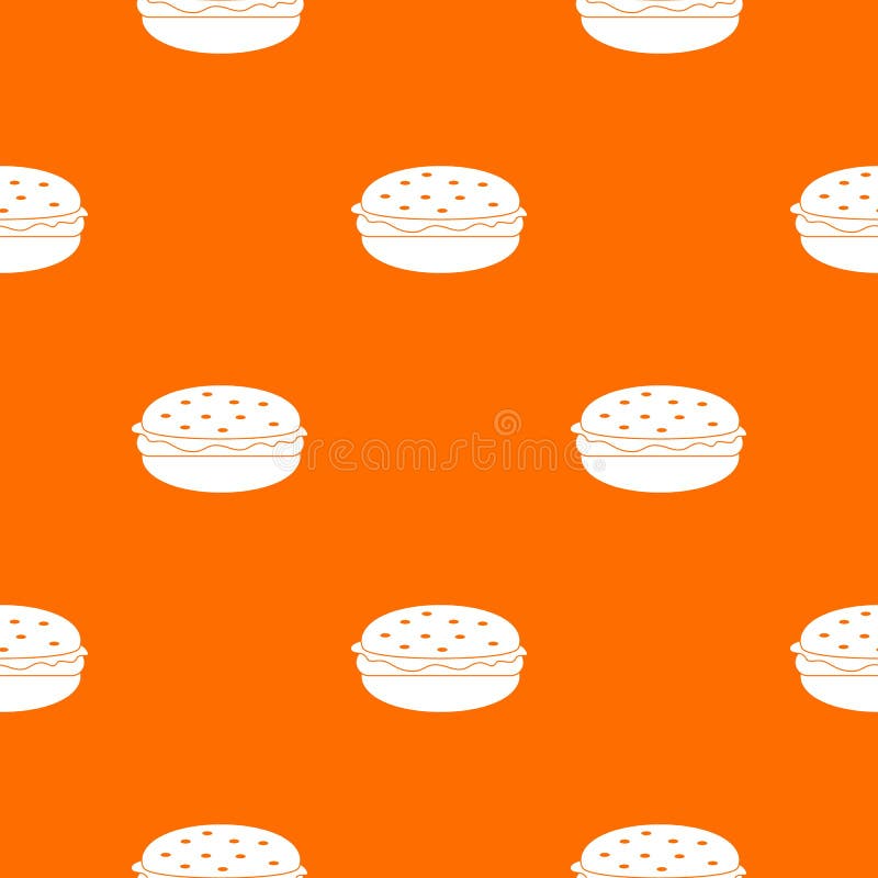 Burger pattern seamless stock vector. Illustration of classic - 98722578