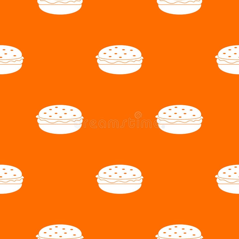Burger pattern seamless stock vector. Illustration of classic - 98722578