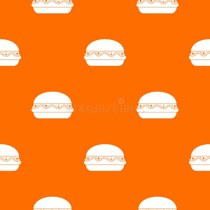 Burger pattern seamless stock vector. Illustration of menu - 98723094