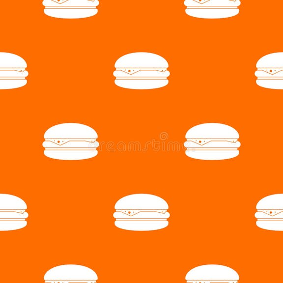 Burger pattern seamless stock vector. Illustration of icon - 98723575