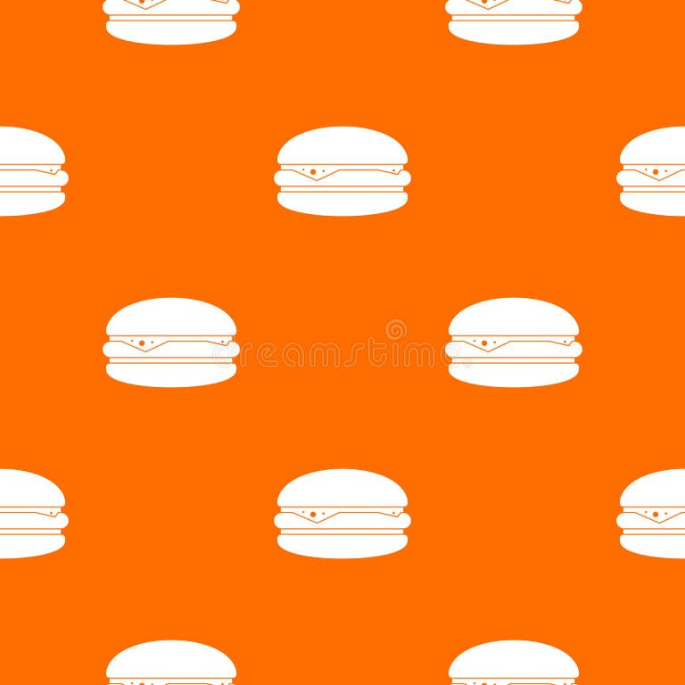 Burger pattern seamless stock vector. Illustration of icon - 98723575