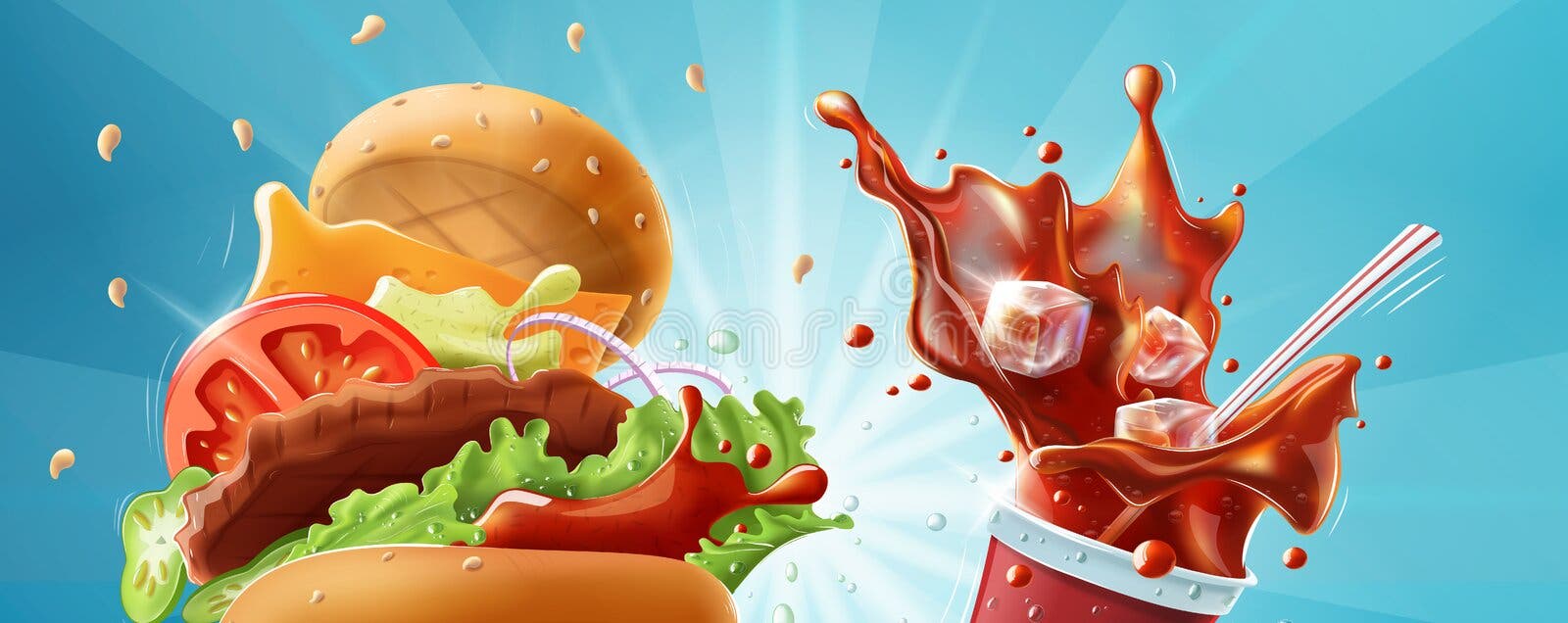 Food Header Stock Illustrations – 10,531 Food Header Stock ...