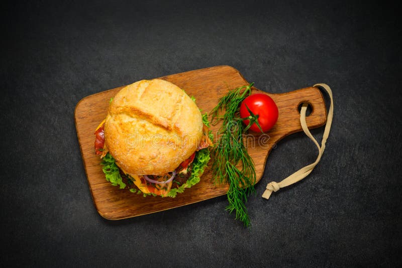 28,118 Burger Top View Stock Photos - Free & Royalty-Free Stock Photos ...