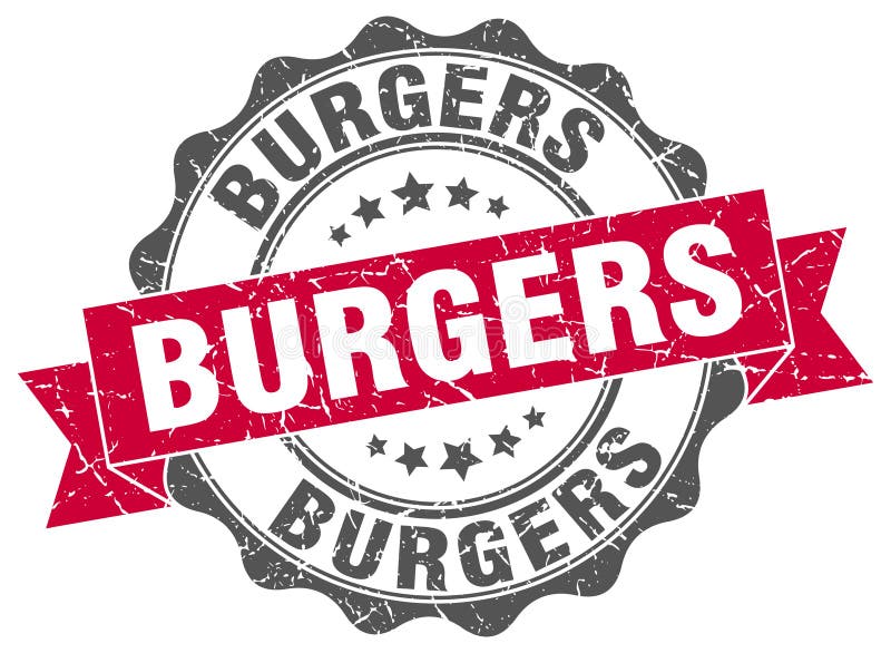 Burgers Seal Stock Illustrations – 458 Burgers Seal Stock Illustrations ...