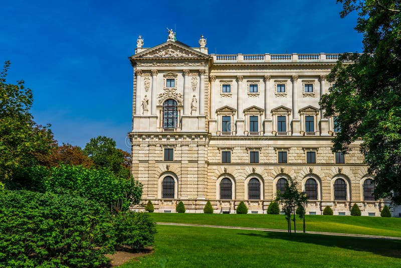 Burggarten Garden in Vienna Wien, Austria Stock Photo - Image of ...