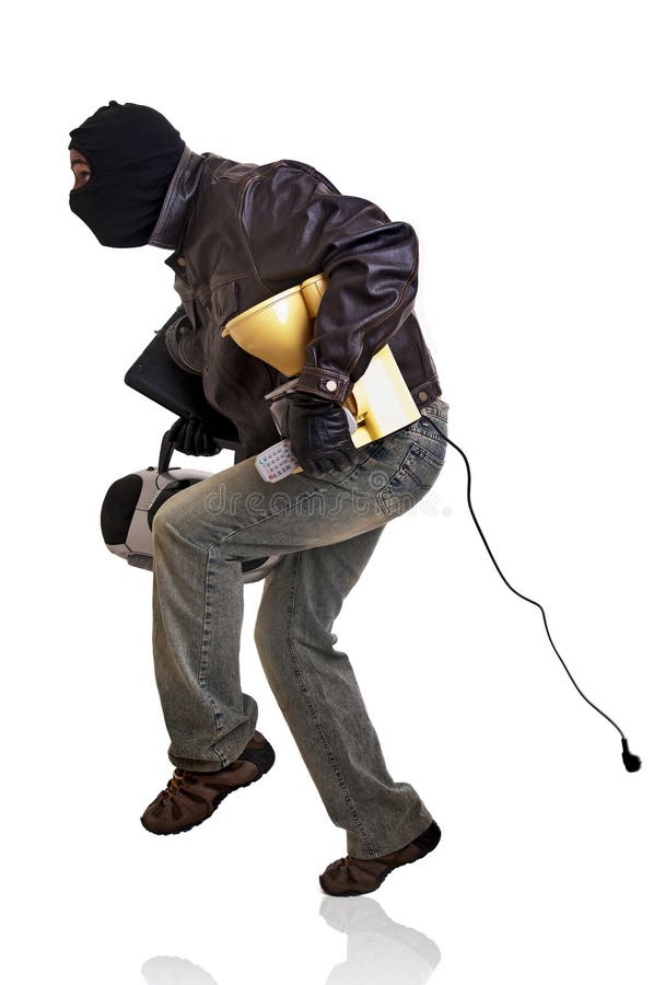 Burglar stock photo. Image of looking, stealing, theft - 21947800