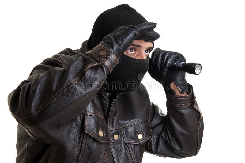 Burglar stock photo. Image of looking, stealing, theft - 21947800