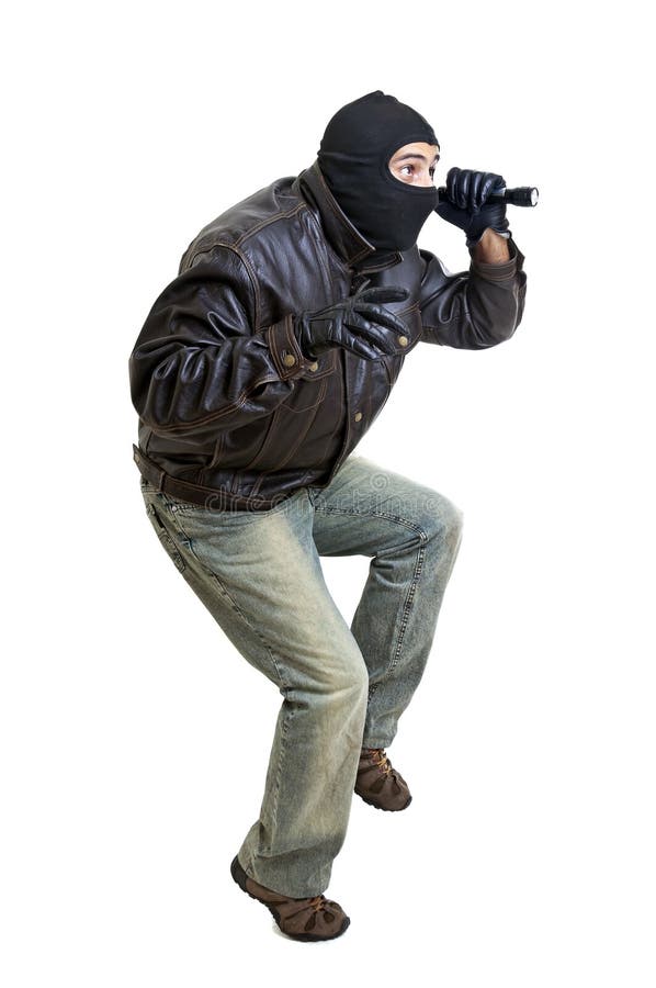 Burglar stock photo. Image of burglar, thief, dangerous - 22085222