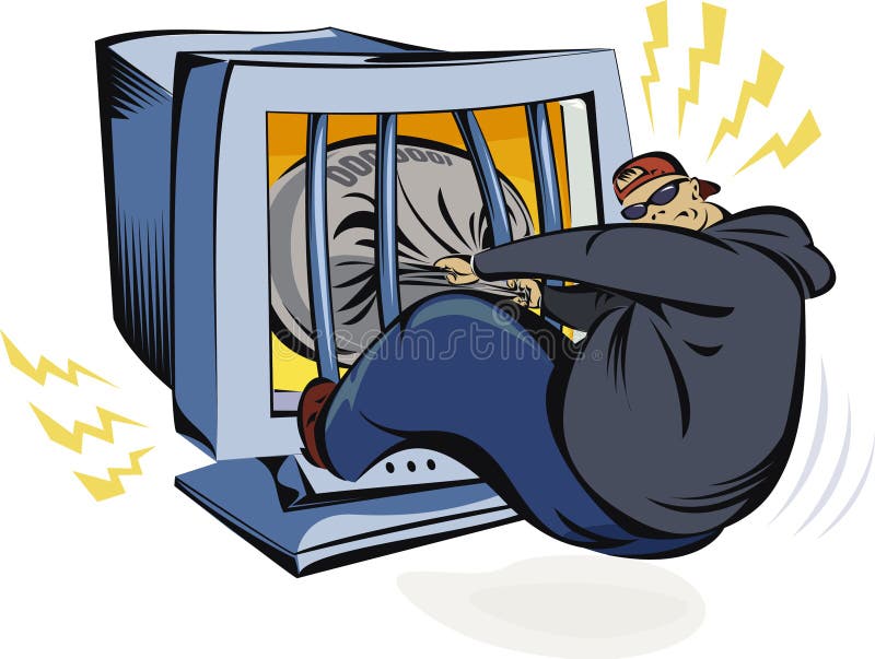 Burglar stock vector. Illustration of character, criminal - 47171271