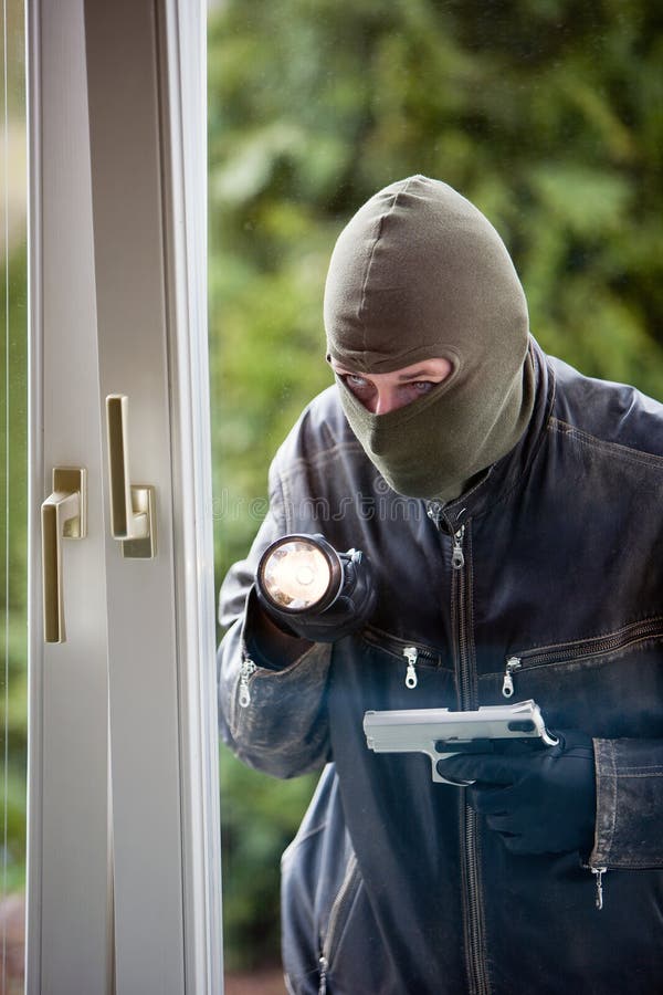 Burglar stock image. Image of breaker, building, illegal - 4738755