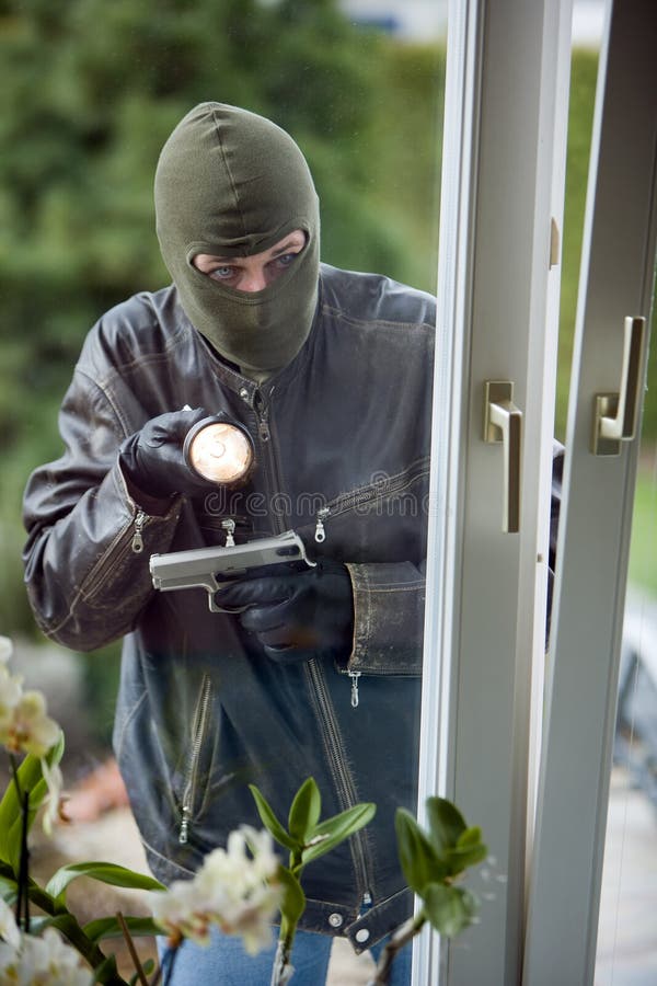 Burglar stock photo. Image of offense, burglary, gangster - 4738656