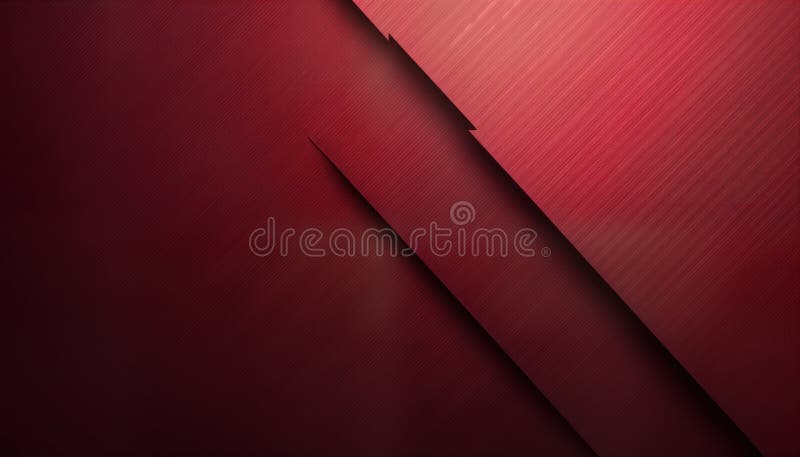 Burgundy Abstract Background with Diagonal Metal Templates. Soft Lines ...