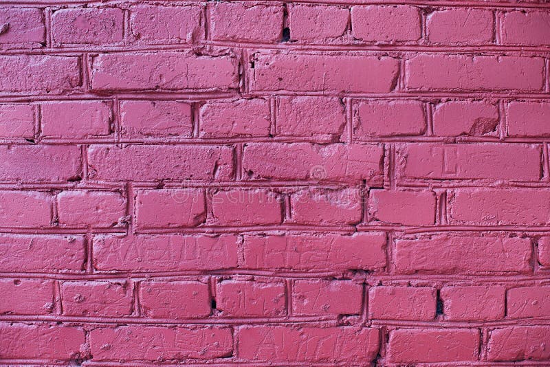 Burgundy brick wall stock image. Image of urban, fortified - 60425831