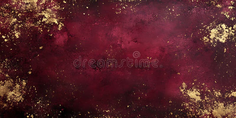 Burgundy Gold Glitter Texture: Sparkling Background Image Stock ...
