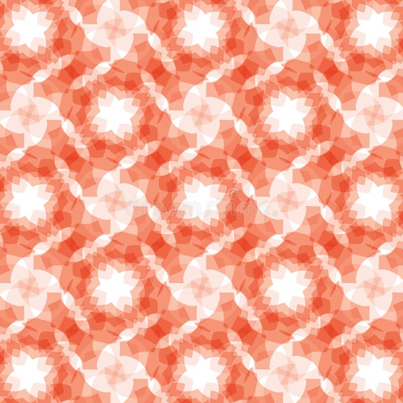 Burgundy Red Geometric Fractal Seamless Pattern Stock Vector ...