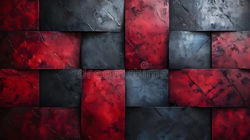 Burgundy Textured Wall: Realistic Modern Canvas Art Design Stock ...