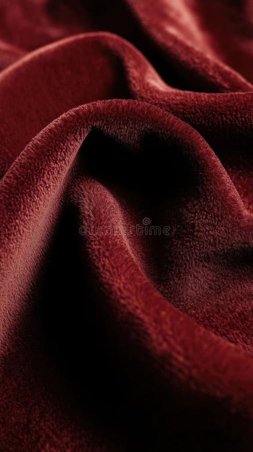 Burgundy Velvet Fabric Texture, Rich and Luxurious Feel Stock ...