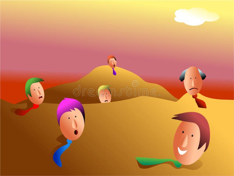 Buried Sand Stock Illustrations – 2,358 Buried Sand Stock Illustrations ...