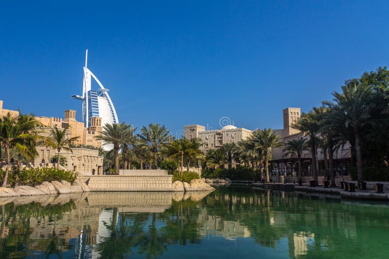 Burj Al Arab in Dubai editorial stock photo. Image of iconic - 42826028