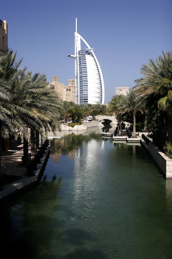Burj al arab hotel stock image. Image of arabic, tourism - 8056365