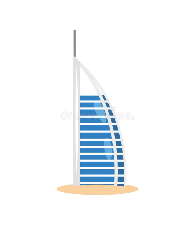 Burj Al Arab Iii Stock Illustrations – 316 Burj Al Arab Iii Stock ...