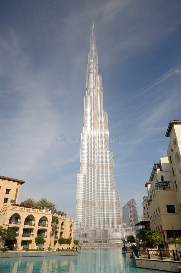 Burj Dubai - Highest Skyscraper in the World Editorial Image - Image of ...