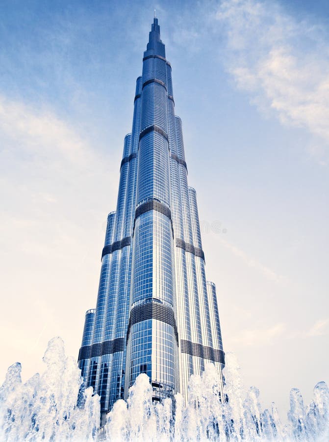 Burj Khalifa building editorial photography. Image of background - 24511757