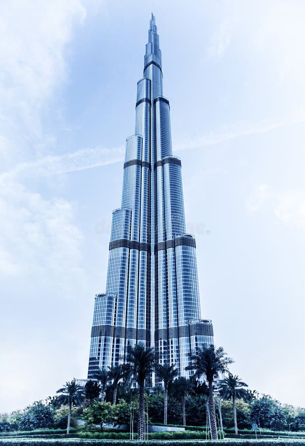 Burj Khalifa (Dubai) - World S Tallest Building Editorial Photography ...