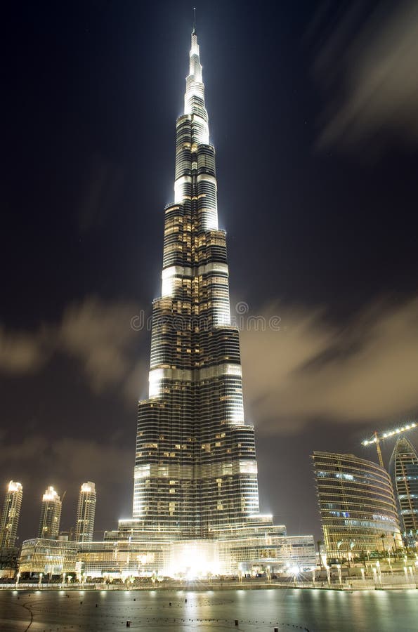 Burj khalifa dubai editorial image. Image of skyline - 19323040