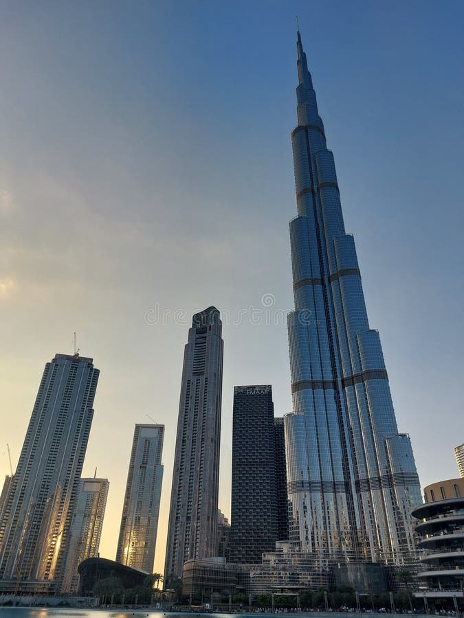 Burj Khalifa in Dubai, Emirates Editorial Stock Image - Image of ...