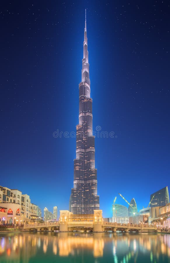 Burj Khalifa, World`s Tallest Skyscraper, Dubai, United Arab Emirates ...