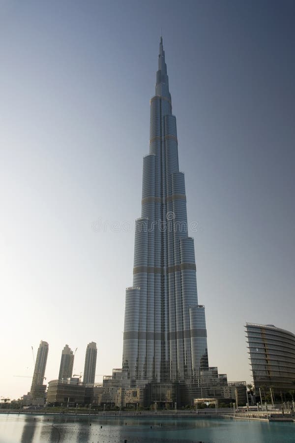 Burj Khalifa Skyscraper in Dubai Editorial Photography - Image of ...