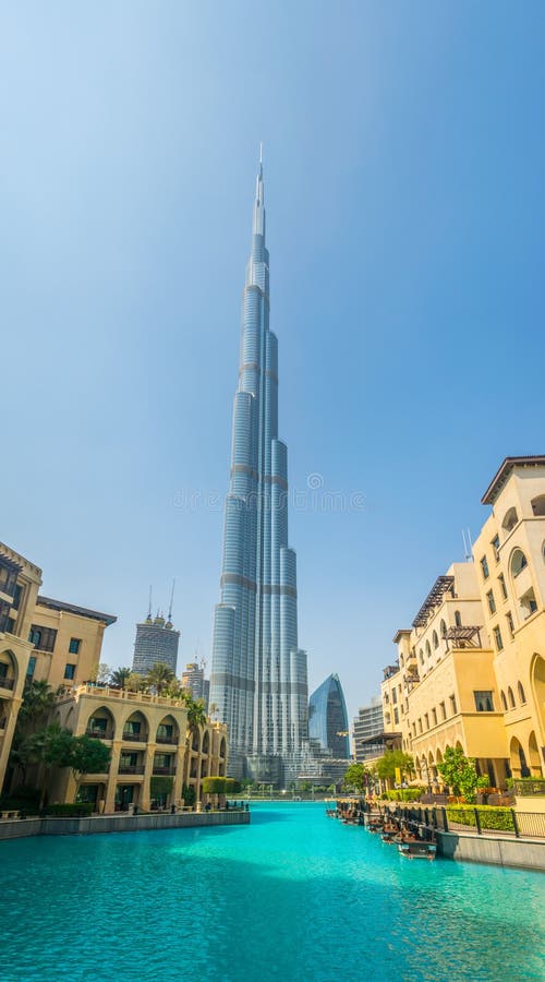 Burj Khalifa Skyscraper in Dubai is the World Tallest Building....IMAGE ...