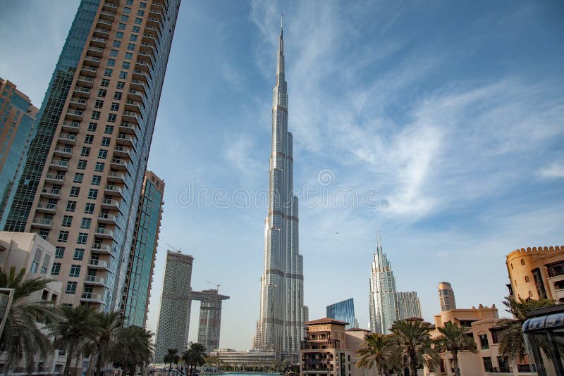 Burj Khalifa Skyscraper is Tallest in the World Editorial Stock Photo ...